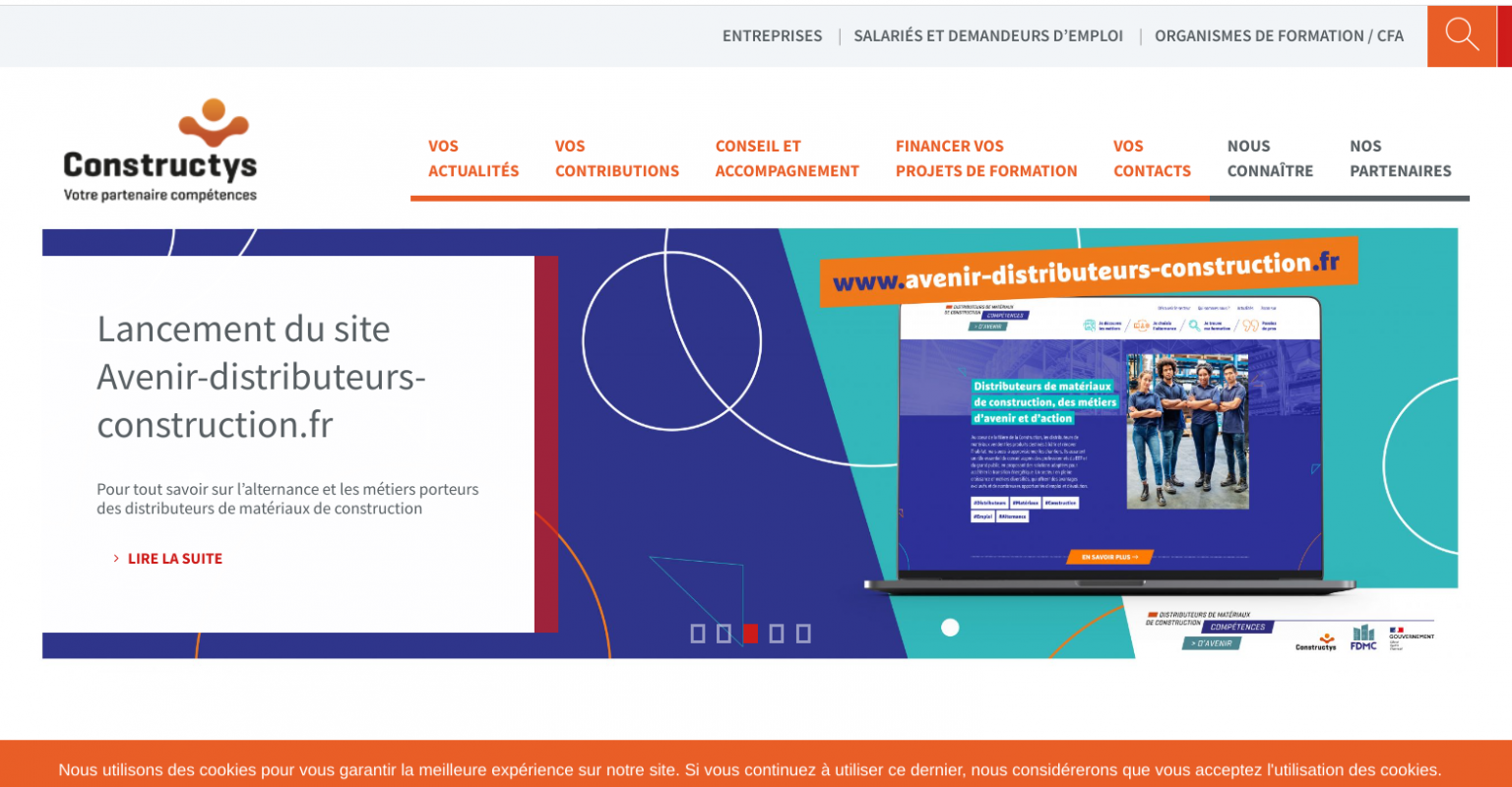 Constructys, découvrez l’OPCO de la Construction – CPFormation